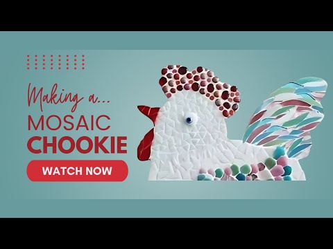 Mosaic Chookie Tutorial | Easy Craft Projects for Beginners