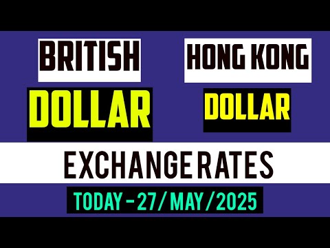 British Pound to Hong Kong Dollar 27 May 2025 gbp to hkd