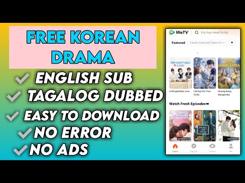 FREE KOREAN DRAMA APPLICATION Downloadnow free #freekoreandrama #freekoreandramaMantzyMantzy YT