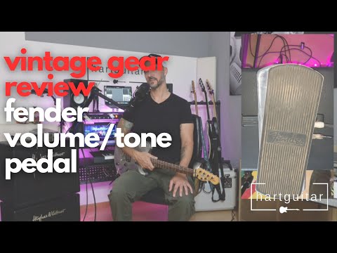 Fender Volume Tone Pedal 1960 -70 - silber | Reverb
