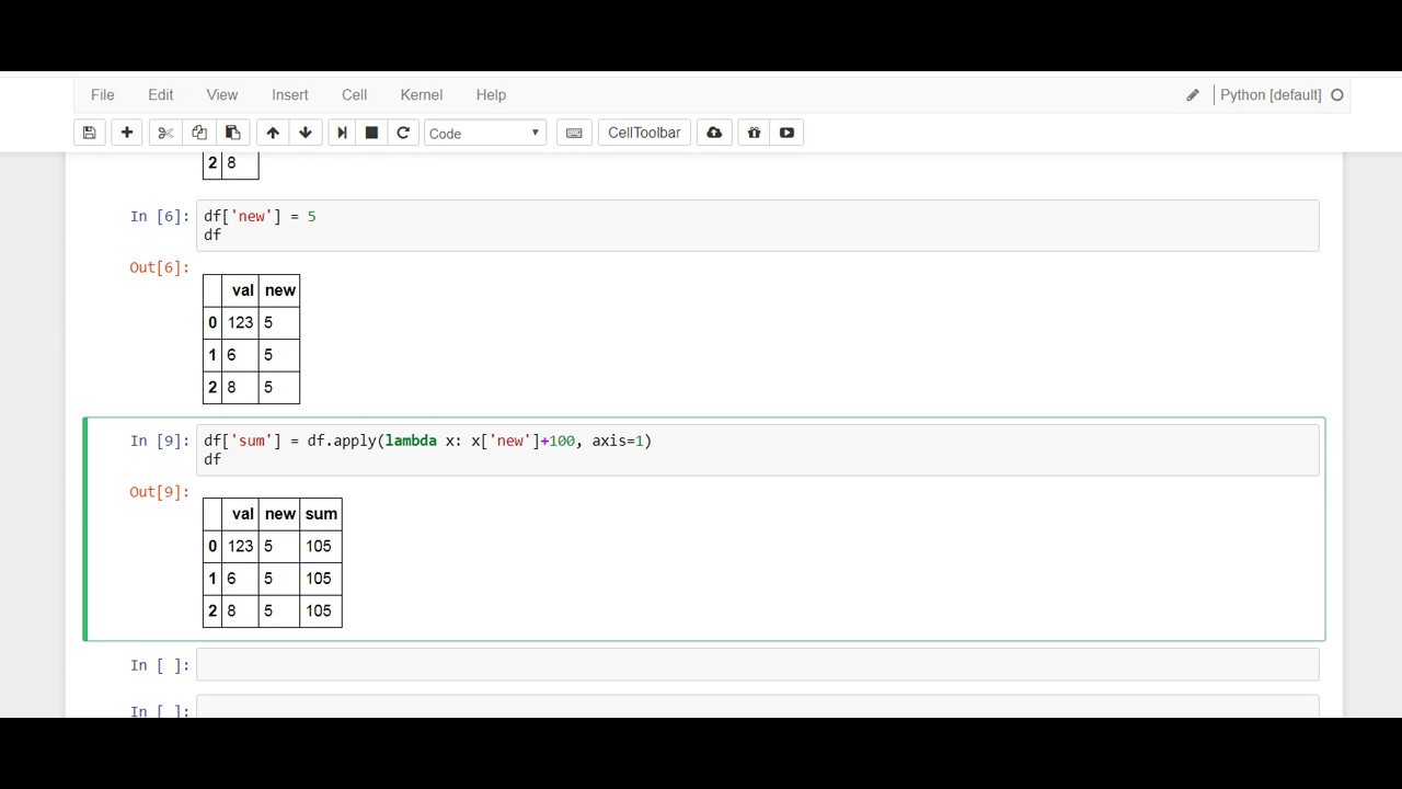 Pandas Apply - How I Apply Lambda Functions to my DataFrames