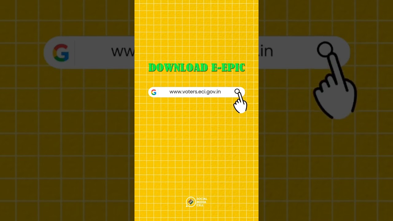 Download your e-EPIC card today and stay #ReadyToVote