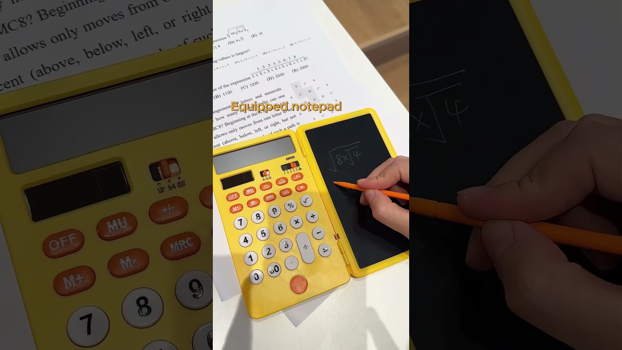 This calculator worked when I didn't bring any paper and pen  #newyes