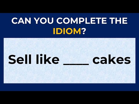 English Idiomatic Quiz: CAN YOU SCORE 20/20 ON THIS ENGLISH IDIOMS? #challenge 7