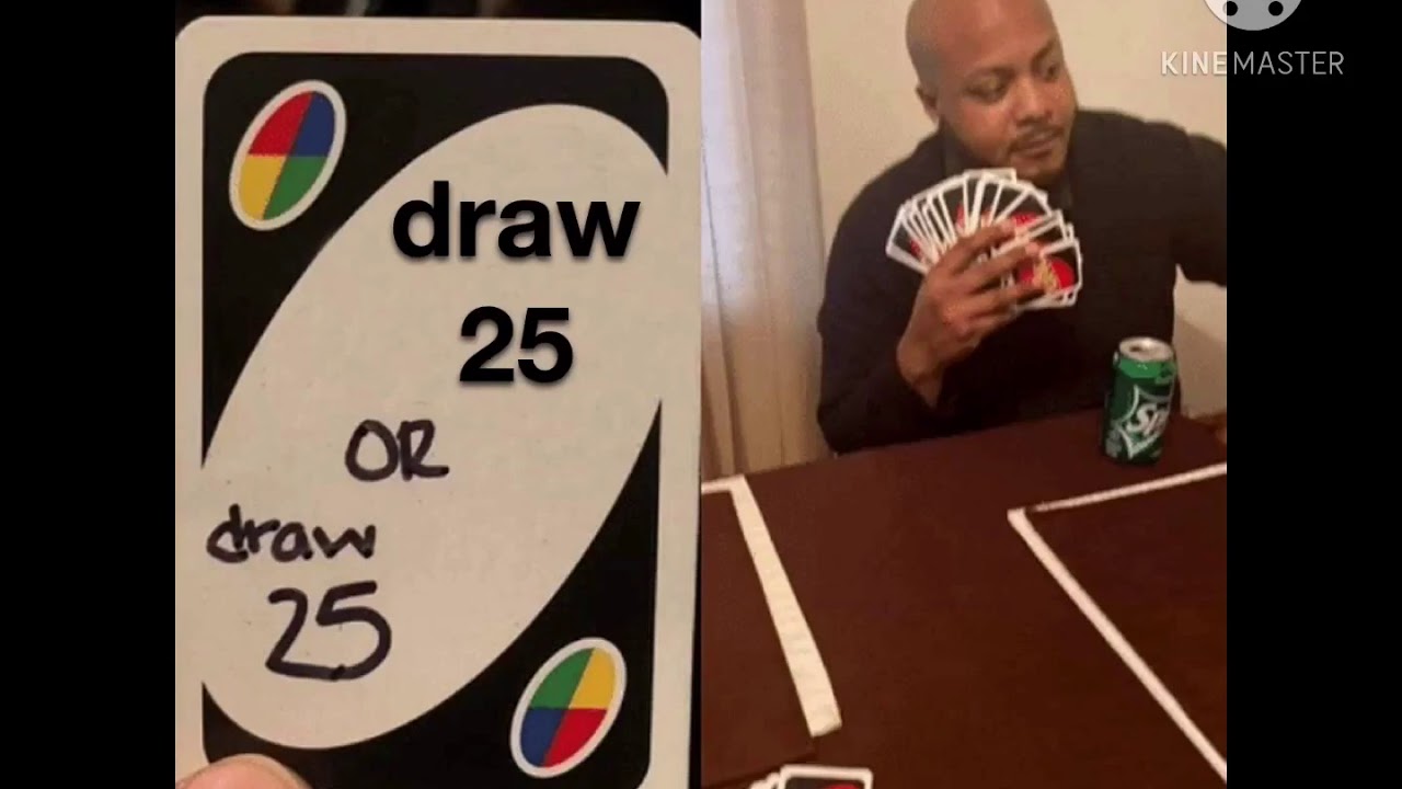UNO draw 25 or draw 25 card