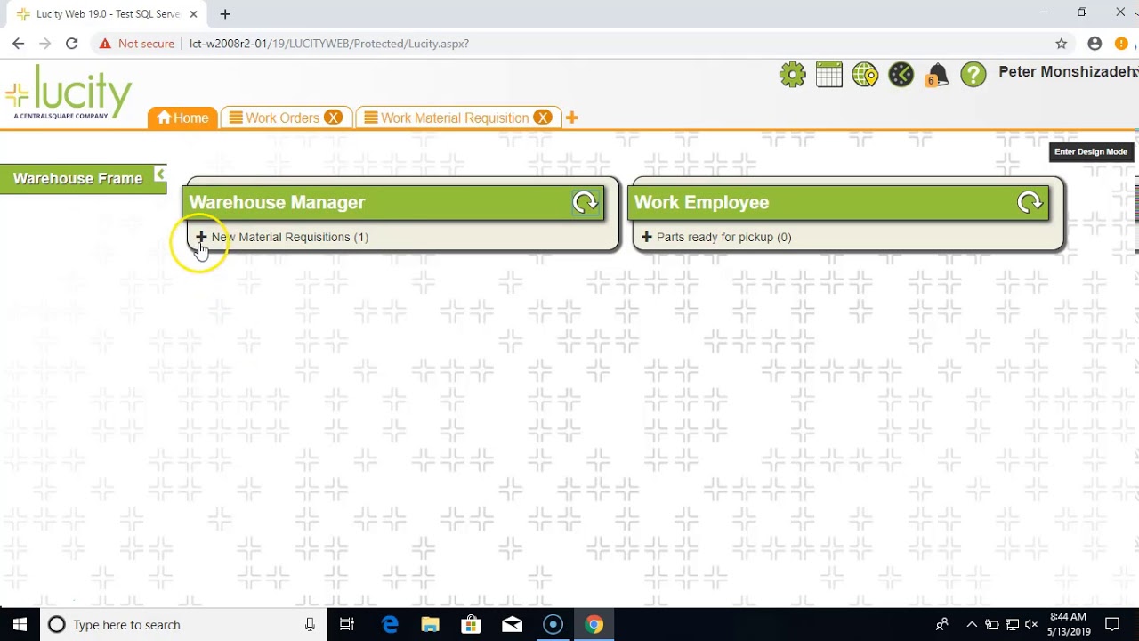 Material Requisition