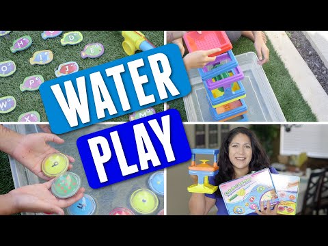Water Play Activities for Kids at HOME