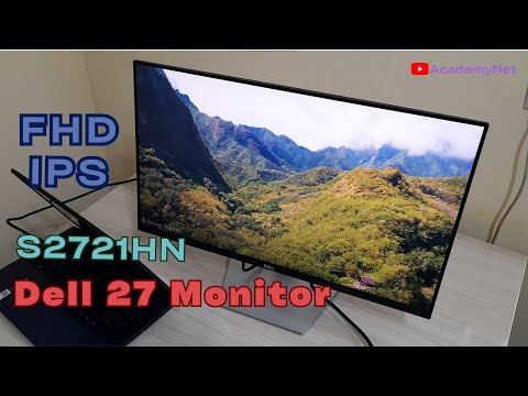 Dell S2721HN Monitor 27 inch IPS Monitor - Unboxing & Review