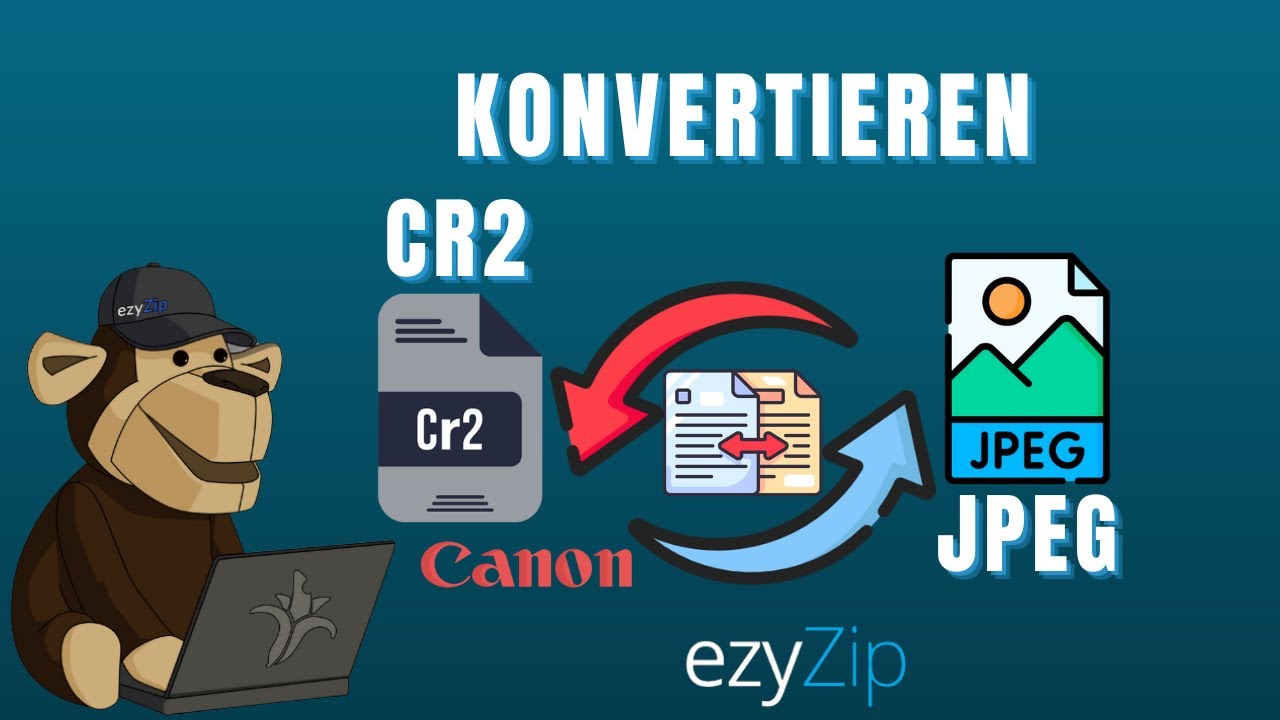 Konvertiere CR2 in JPEG online (schnell!) - ezyZip