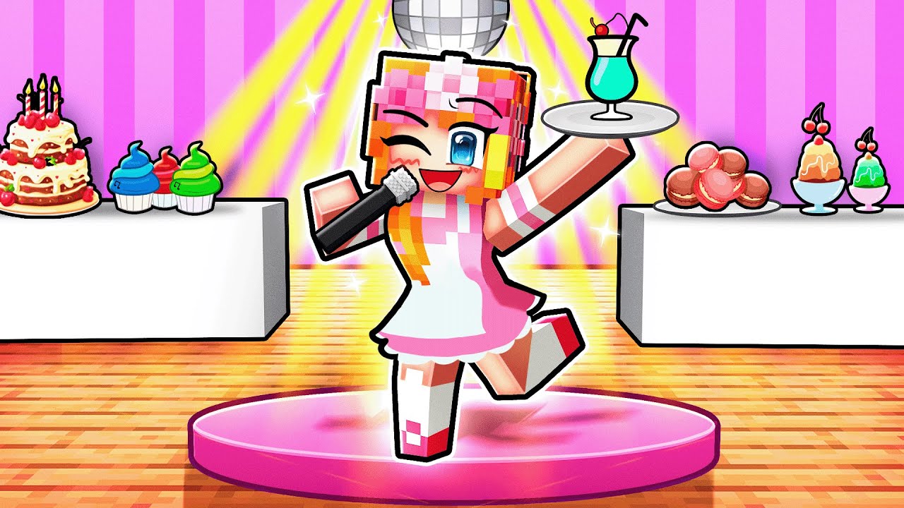 OPENING A MAID CAFE in MINECRAFT!