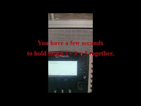 Factory Resetting Polycom VVX Phones Using MAC Address