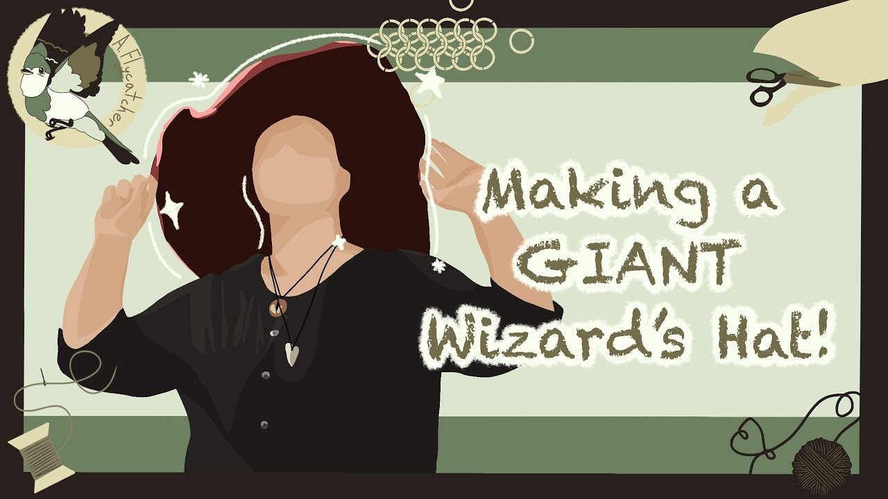 Making a GIANT Wizard's Hat! | Flycatcher Costumes