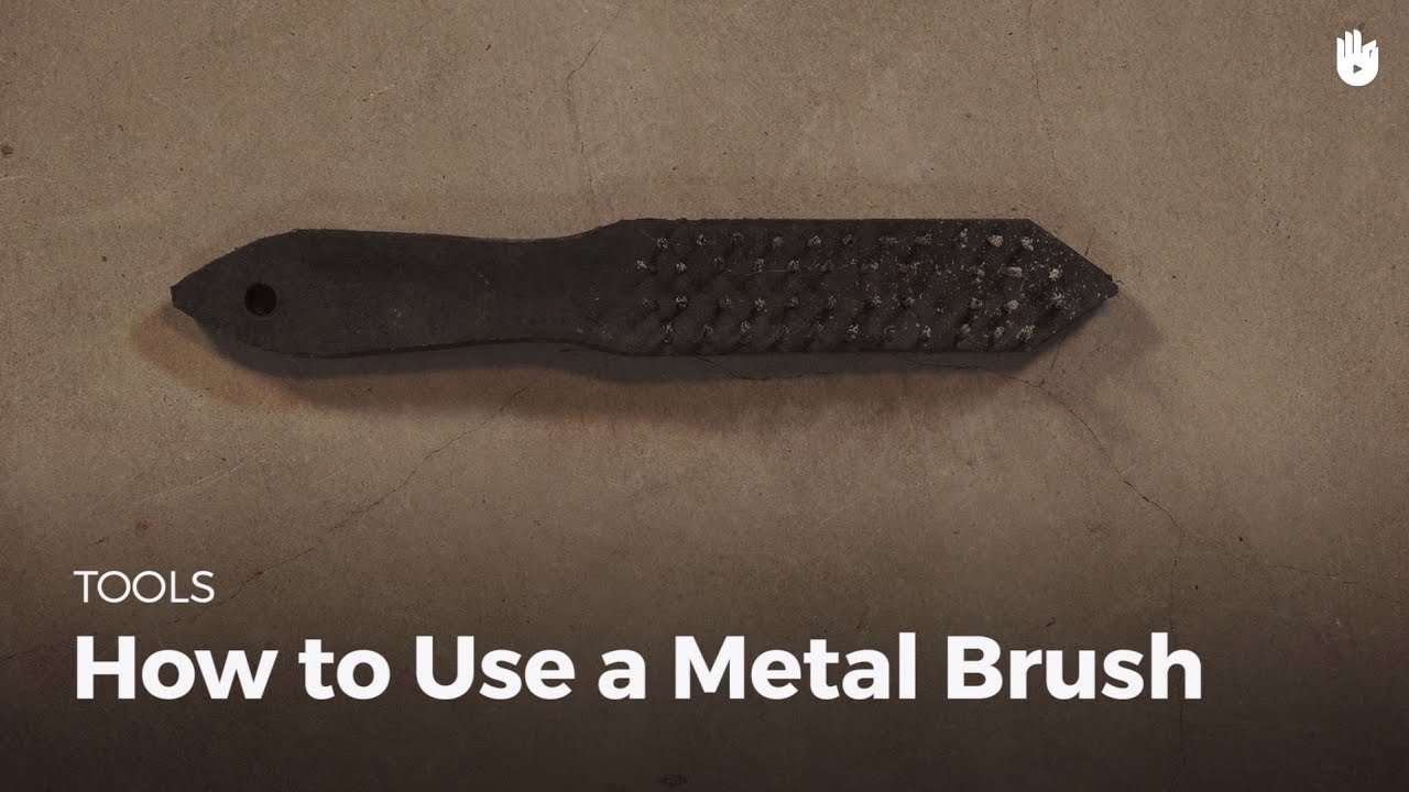 How to Use a Metal Brush - How to Be a Mason | Sikana