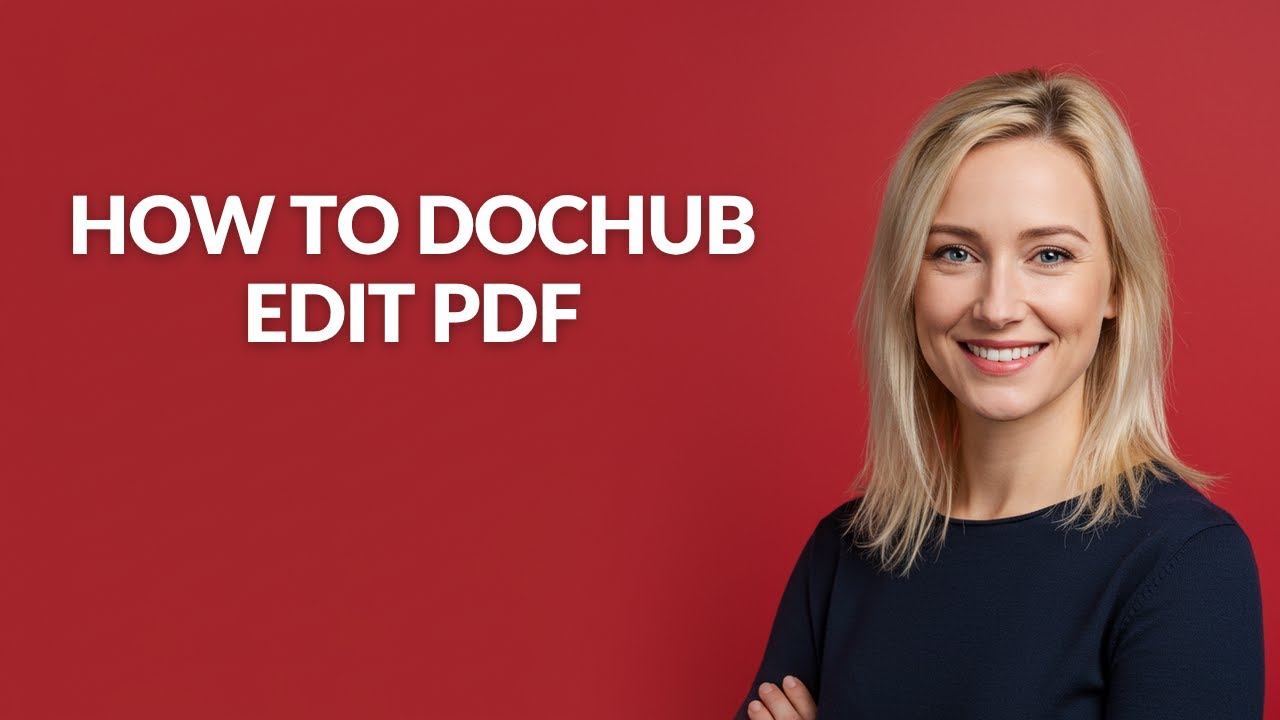 How to Dochub Edit Pdf - Julia'sTutorials