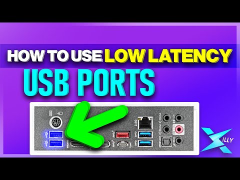 HOW TO USE THE LOW LATENCY USB PORTS ON YOUR PC