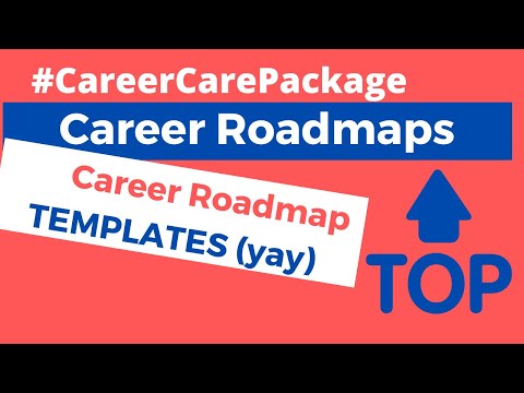 Career Roadmap | Career pathways | Career roadmap template | job search strategies