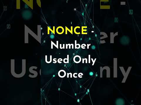 WHAT IS NONCE? | #blockchain #nonce | Urdu/Hindi | b\Blockchain Seekho