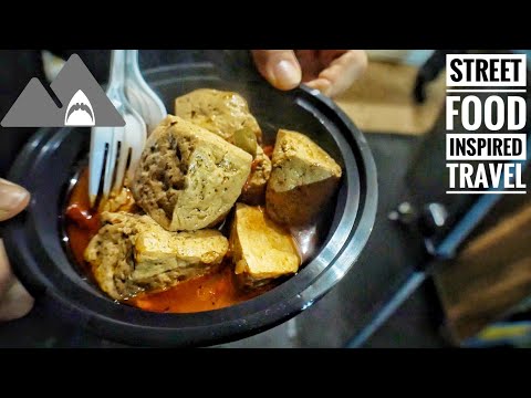 WARNING- Stinky Tofu FIRST Reaction (Norcal Night Market)