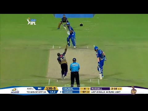 Hardik Pandya’s Incredible 91(34) vs KKR | IPL 2019 Ball-by-Ball Highlights*