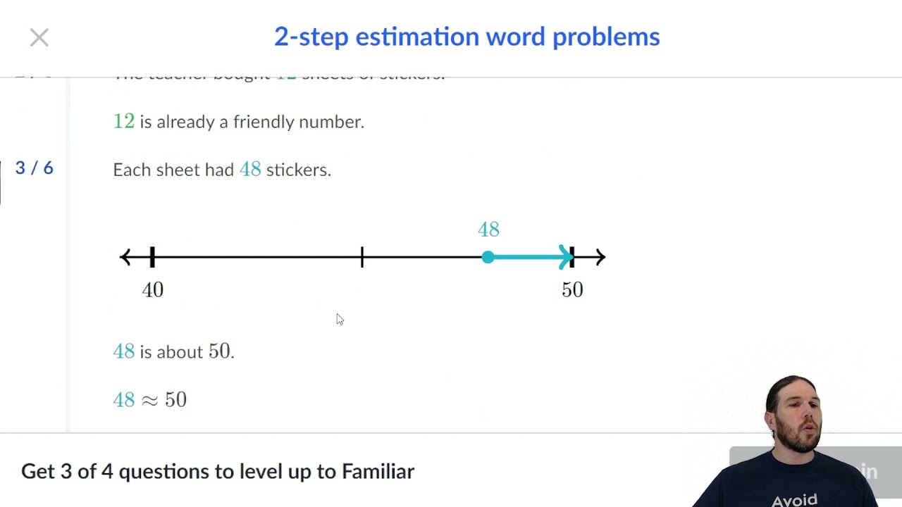 Grade 4: 2-Step Estimation Word Problems