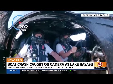 SEE IT! Speedboat goes airborne in full 360 flip, crashing into Lake Havasu