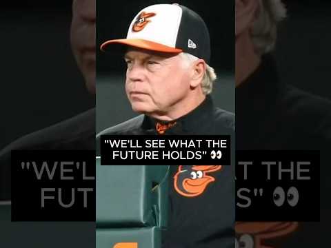MUST WATCH: Buck Showalter dishes on future #orioles #mlb #shorts