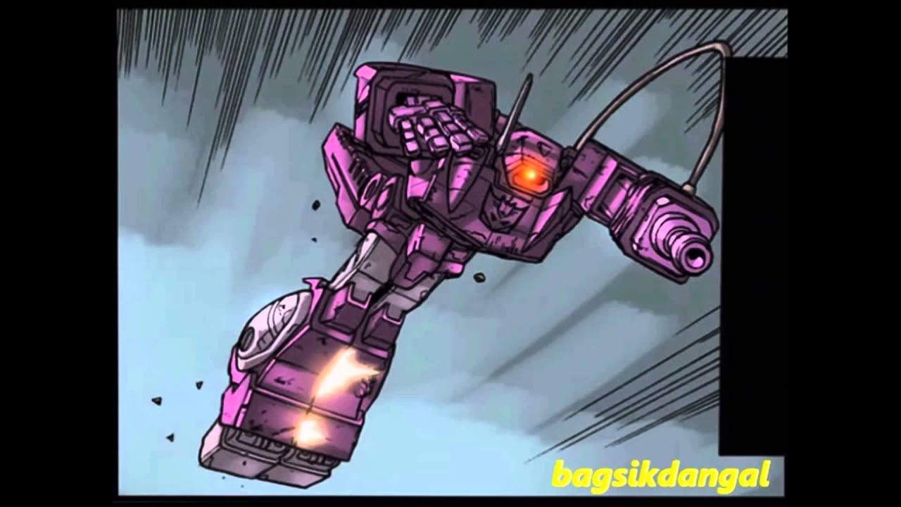 IDW:Dinobots Vs Shockwave!From Spotlight Shockwave!