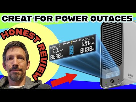 Unboxing & Review: GoldenMate 1000VA 800W LiFePO4 UPS – Reliable Battery Backup & Surge Protection