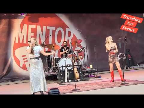 Maddie and Tae Concert at Mentor Amplitheater in Mentor Ohio. Mentor Rocks 2024