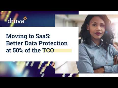 Moving to SaaS: Better Data Protection at 50% of the TCO