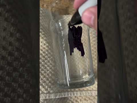 How to color etched glass on the cheap