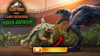 BLUE vs BUMPY! | CAN YOU KILL BUMPY IN JURASSIC WORLD CAMP CRETACEOUS HIDDEN ADVENTURE