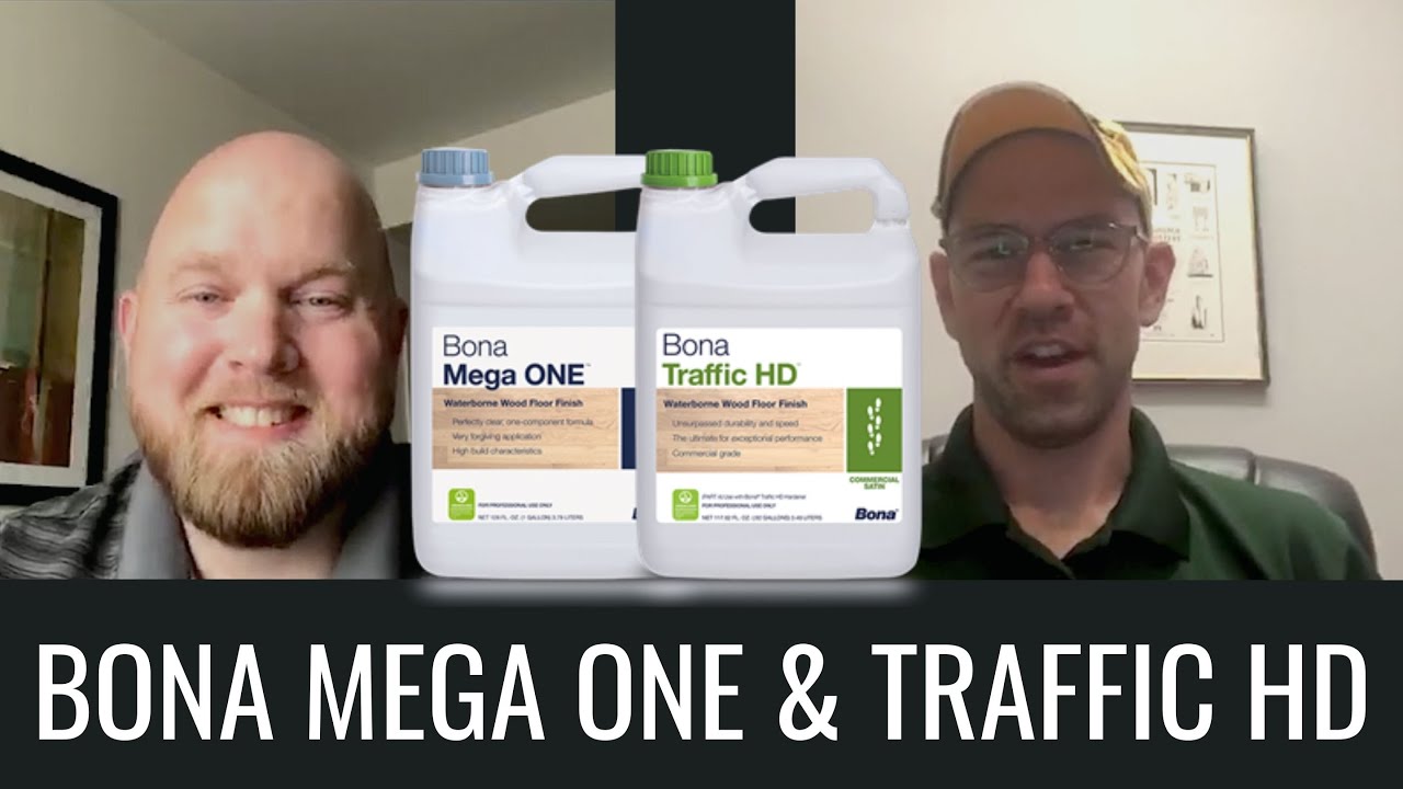 How to use Bona water based floor finish - Mega One and Traffic HD