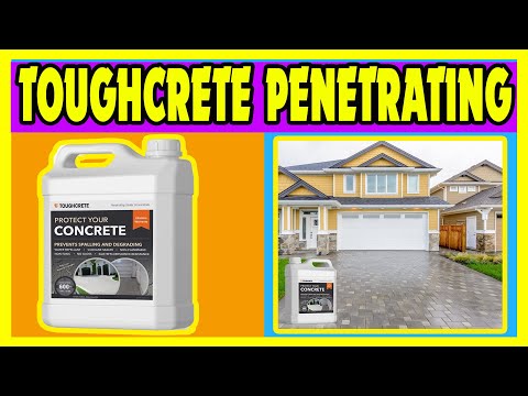 ToughCrete Concrete Sealer 1 Gallon Concrete Sealant for Driveways,Paver and Other Concrete Surfac