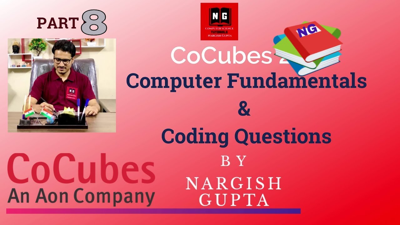 1.8 CoCubes Computer Fundamentals and Coding Questions | CoCubes Exam