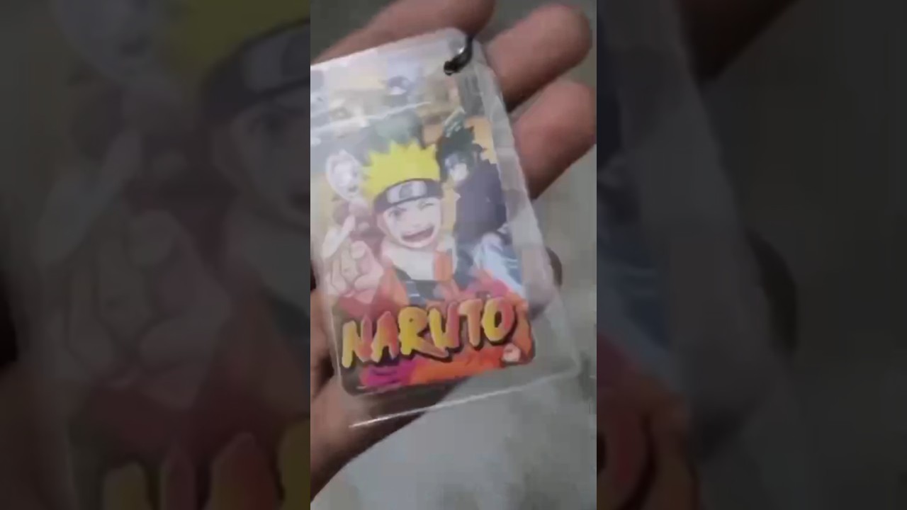 how to make an easy Naruto keychain. #naruto #anime .