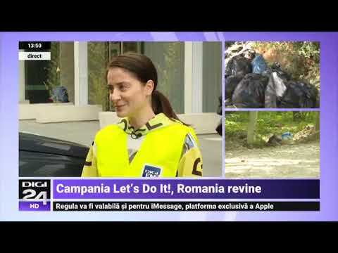 Let's Do It, Romania! începe curățenia de primăvară cu Digi FM și Lucian Mîndruță
