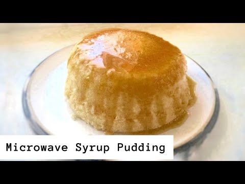 Fast Microwave Syrup Pudding | The Easiest Cake Recipe | Microwave Hack