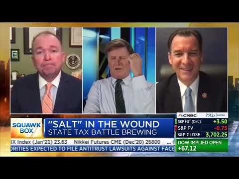 Rep. Tom Suozzi on CNBC's Squawk Box, 12/9/20