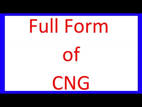 Full Form of CNG