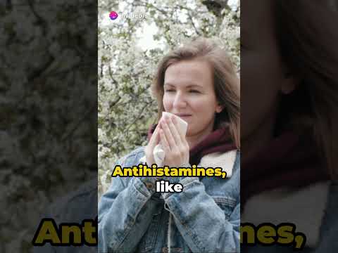 Antihistamines in 60 seconds #medication #allergies #allergyrelief