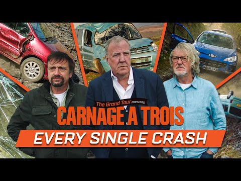 All of The Crashes From Carnage A Trois | The Grand Tour