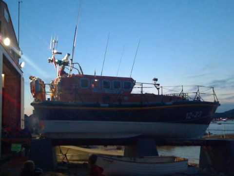 Swanage RNLI Lifeboat Launch 08-08-2009