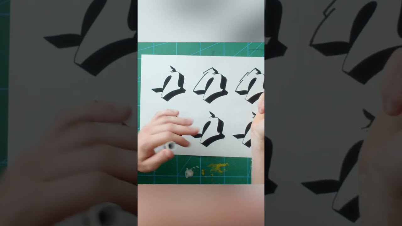 Adding BLOCKS to your graffiti letters