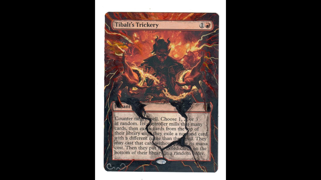 MTG Altered Art Tutorial: Lightning!