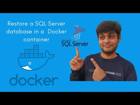 How to Restore a SQL Server database in a Docker container?