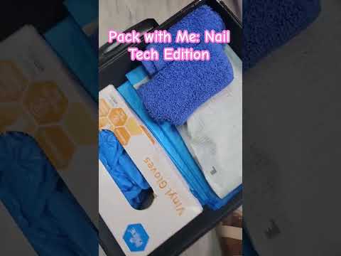 What I Pack As A Mobile Nail Tech