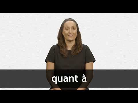 English Translation of “QUANT À” | Collins French-English Dictionary