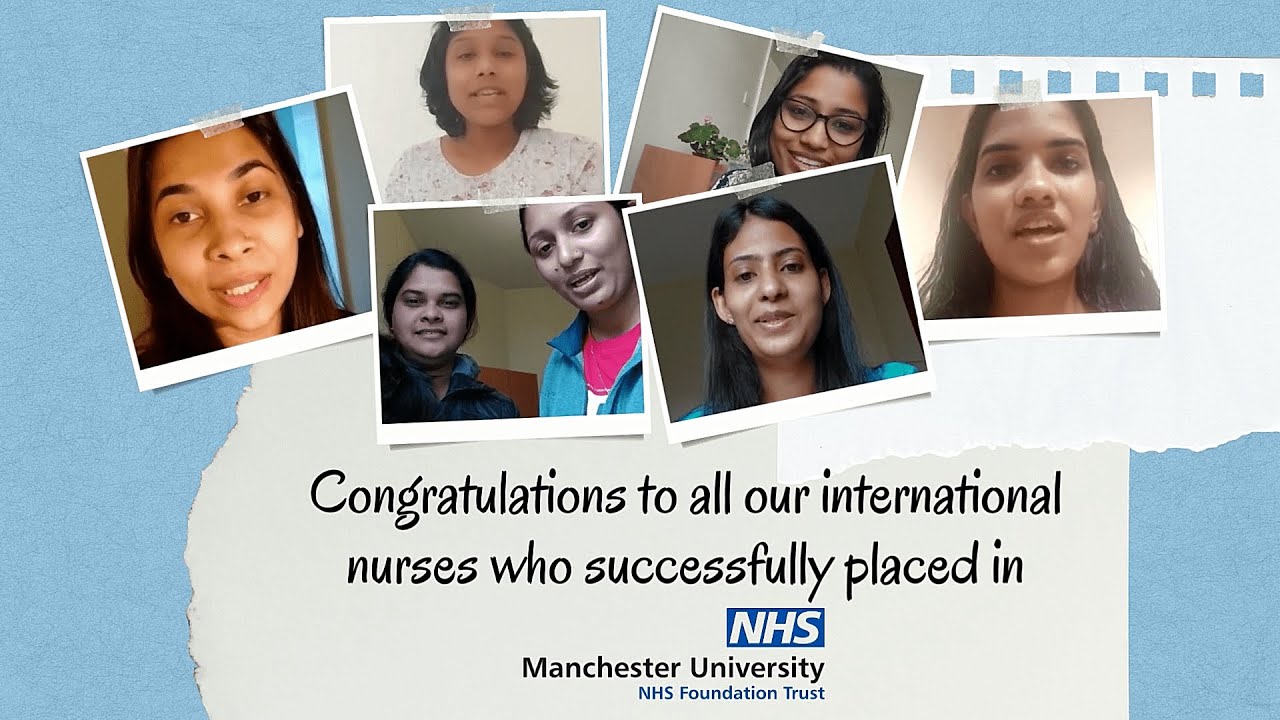 Congratulations to all our international nurses | Manchester University NHS Foundation Trust