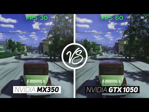 NVIDIA Geforce MX350 VS NVIDIA Geforce GTX 1050 2020! - Gaming Comparison!